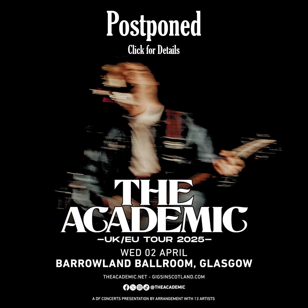 GIG LIST – Barrowland Ballroom®